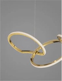 Závěsné LED svítidlo NOVA LUCE GIRISH 41W 3000K 9248110 stmívatelné Triac
