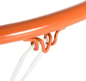 SPORTNOW Nástěnné basketbalové koše se zpětnou deskou a kruhem pro interiér a exteriér 110x90x70 cm Černá a žlutá
