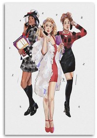 Gario Obraz na plátně Tři populární dívky - Vivian Lihonde Rozměry: 40 x 60 cm