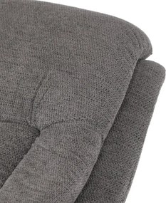 Polohovací křeslo šedé, elektrické TV-Q8575 GREY2