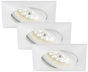 Briloner 7210-036 - SADA 3x LED Podhledové svítidlo ATTACH LED/5W/230V IP23 bílá