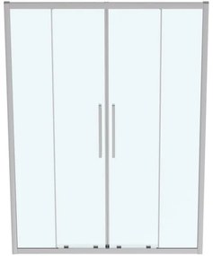 Ideal Standard i.life - Dvojité posuvné dveře 150 cm, lesklý chrom T4951EO