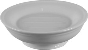 Porcelánová kulatá miska na mýdlo - Ø 14*5 cm
