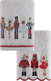 XXXLutz SADA RUČNÍKŮ PRO HOSTY, 40/60 cm, vícebarevná X-Mas - Sady ručníků - 006792017301