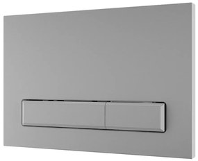 Sanela - Dvojčinné splachovací tlačítko do rámu SLR 21, bílé