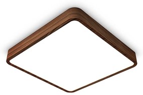 Dřevěné čtvercové svítidlo woodLED Square Ceiling  Dřevěné čtvercové svítidlo woodLED Square Ceiling Délka strany: 850 mm, Dřevodekor: Palisander…