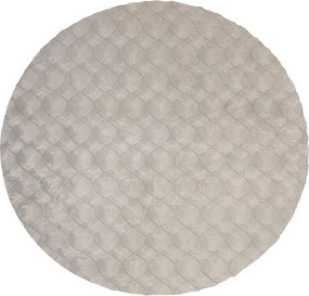 XXXLutz KOBEREC S VYSOKÝM VLASEM, 120/120 cm šedá Kayoom - Online Only koberce & rohožky - 005937146705