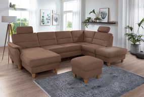XXXLutz SEDACÍ SOUPRAVA, textil, hnědá Sit & More - Sedací soupravy - 00014401971Y