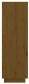 Botník medově hnědý 60 x 34 x 105 cm masivní borové dřevo - Default Title