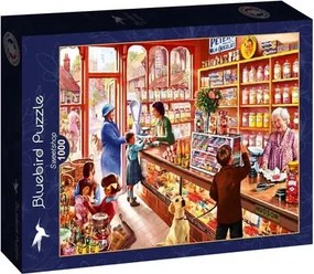 BLUEBIRD Puzzle Cukrárna na návsi / 1000 dílků