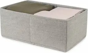 Compactor Oxford Úložný box malý šedo-béžová / 26 x 42 x 16.5 cm / pol