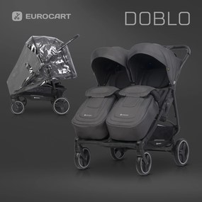 Sourozenecký kočárek Euro-Cart Doblo Iron