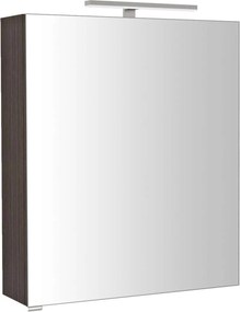 Sapho Riwa - Zrcadlová skříňka s LED osvětlením 60x70x17 cm, borovice rustik RIW060-0016