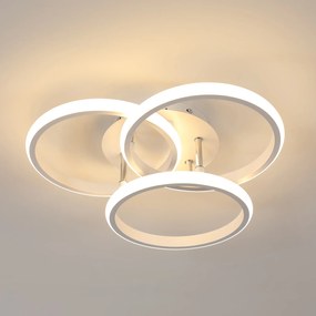 Závěsné Stropní Svítidlo Led Lustr Ring Moderní 40W 3000K