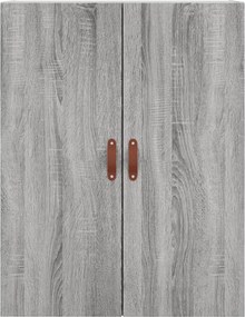 Skříň highboard šedá sonoma 69,5 x 34 x 180 cm kompozitní dřevo 3195825