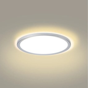 Brilagi - LED Koup. str. svít. ULTRA SLIM LED/18W/230V pr. 30 cm stříbrná IP54
