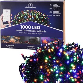 Venkovní LED světélka SMART 1000 LED vícebarevné