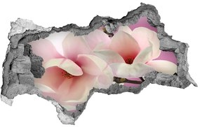 Wallmuralia Samolepící díra nálepka Magnolie 95x73 cm