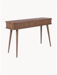 Dřevěný konzolový stolek's rýhovanou přední stranou Barbier