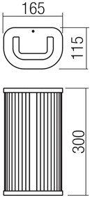Světla a lustry REDO GROUP Redo RIGO koupelnové světlo LED 12W CCT 3000K/4000K chrom