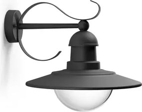 Philips Topiary 60W černá / Venkovní nástěnné svítidlo / bez zdroje /