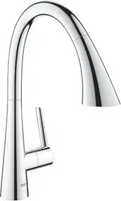Grohe Zedra - Dřezová baterie s výsuvnou sprškou chrom
