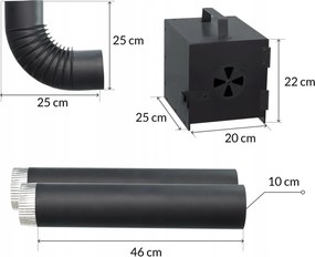 TRENDIE Udírna XXL dřevěná
