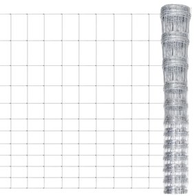 vidaXL Zahradní plot pozinkovaná ocel 50 m 150 cm