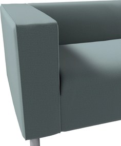 Potah na pohovku Kilppan 4-místná barva zelená látka sametová