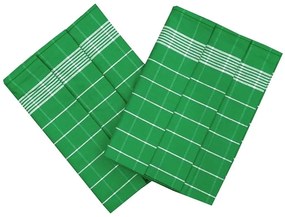 Svitap Utěrka Pozitiv Egyptská bavlna zelená/bílá 50x70 cm 3 ks