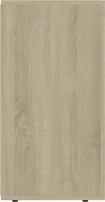 vidaXL Příborník 120 x 36 x 69 cm kompozitní dřevo [801846] Barva: Bílá