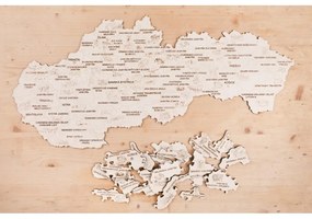 PDK2 Puzzle v dřevěné krabičce - Slovensko - Jeskyně a přírodní úkazy