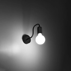 Sollux Lighting Nástěnné svítidlo VECTOR černé