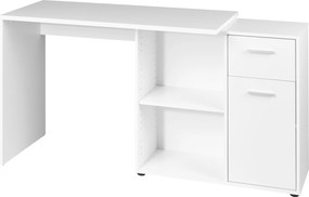 Livarno® Psací stůl se skříňkou, bílá