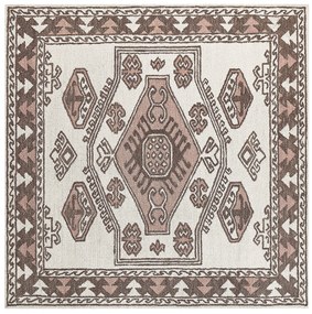 Vlněný koberec 200 x 200 cm vícebarevný TOMARZA Beliani