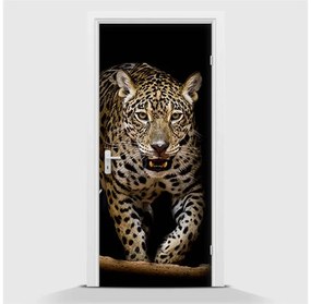 Samolepící fototapeta - Leopard 95 x 210cm