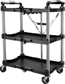 Servírovací vozík Wiltec – 120 kg (64381)