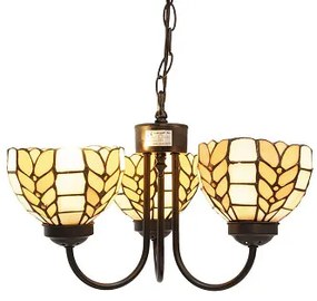 Závěsná lampa Tiffany FRENCH BRAID Clayre &amp; Eef 5LL-5993