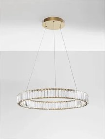 Závěsné LED svítidlo NOVA LUCE AURELIA 41W 3500K 9333075 stmívatelné Triac