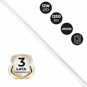 Milagro Led lišta Vito T5 10W 4000K 90 cm Podskříňková lampa 5 ks