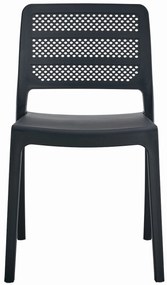Černá plastová židle PAGI