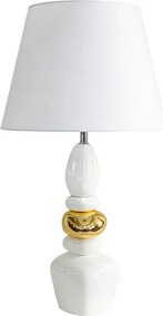 Designová stolní lampa Kaloosh 68 cm bílá