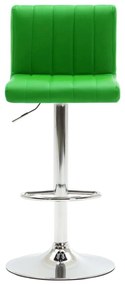 Petromila Barová stolička zelená umělá kůže