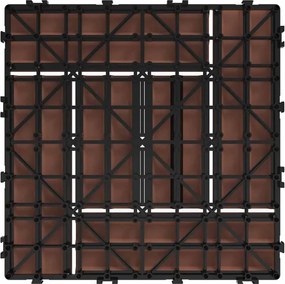 WPC dlaždice LEGI STYLE 30 x 30 cm, chocolate
