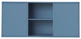 Modrá nízká závěsná komoda 133x61 cm Mistral – Hammel Furniture