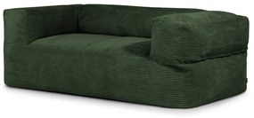 Zelený manšestrový sedací vak Sofa MooG – SLOWDOWN