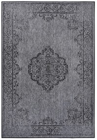 NORTHRUGS - Hanse Home koberce Kusový koberec Twin Supreme 105424 Cebu Night Silver – na ven i na doma - 160x230 cm