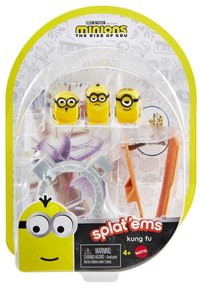 Minions vystřelovací postavičky kung-fu, mattel gmd78