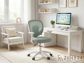 Dětská židle AVENY - zelená síťovina