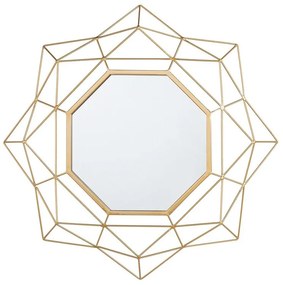 Nástěnné zrcadlo Holt (zlatá). 1079233